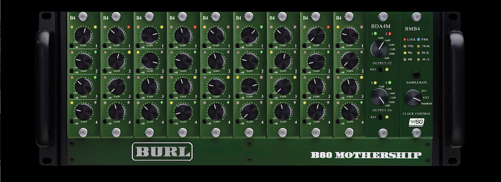 BURL Audio Announces B4 4-channel MIC/Line Input Card And BDA4M ...