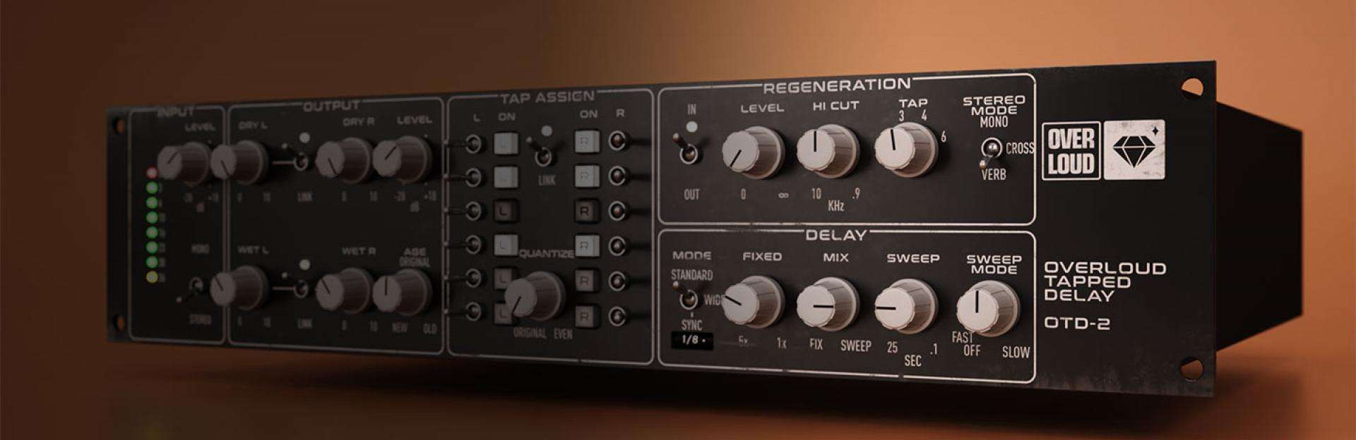 Overloud Releases OTD-2, Overloud Tapped Delay – The Studio Lounge