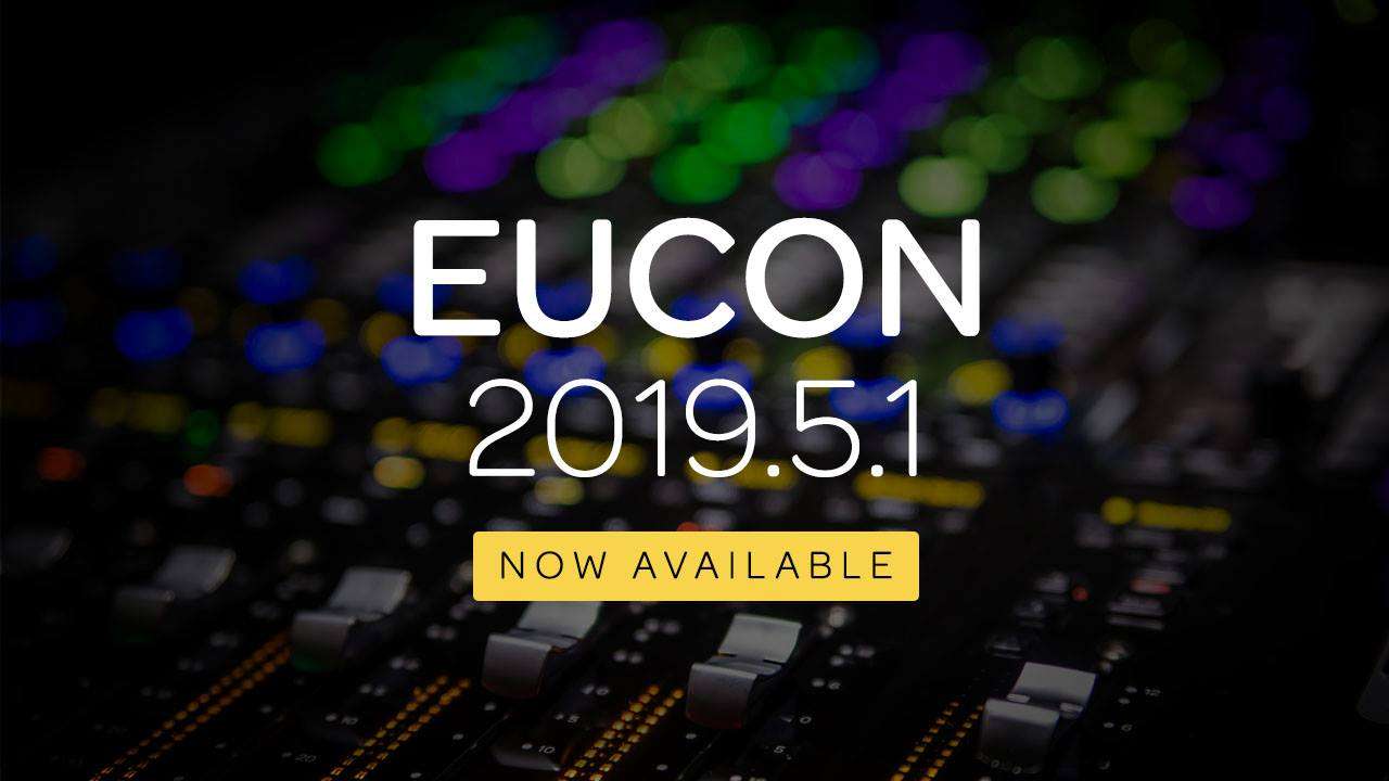 Avid Releases EUCON 2019.5.1 Software Update – The Studio Lounge